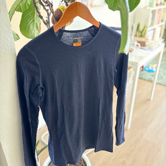 Icebreaker | Tops | Nwot Merino 20 Oasis Long Sleeve Crewe Thermal Top ...